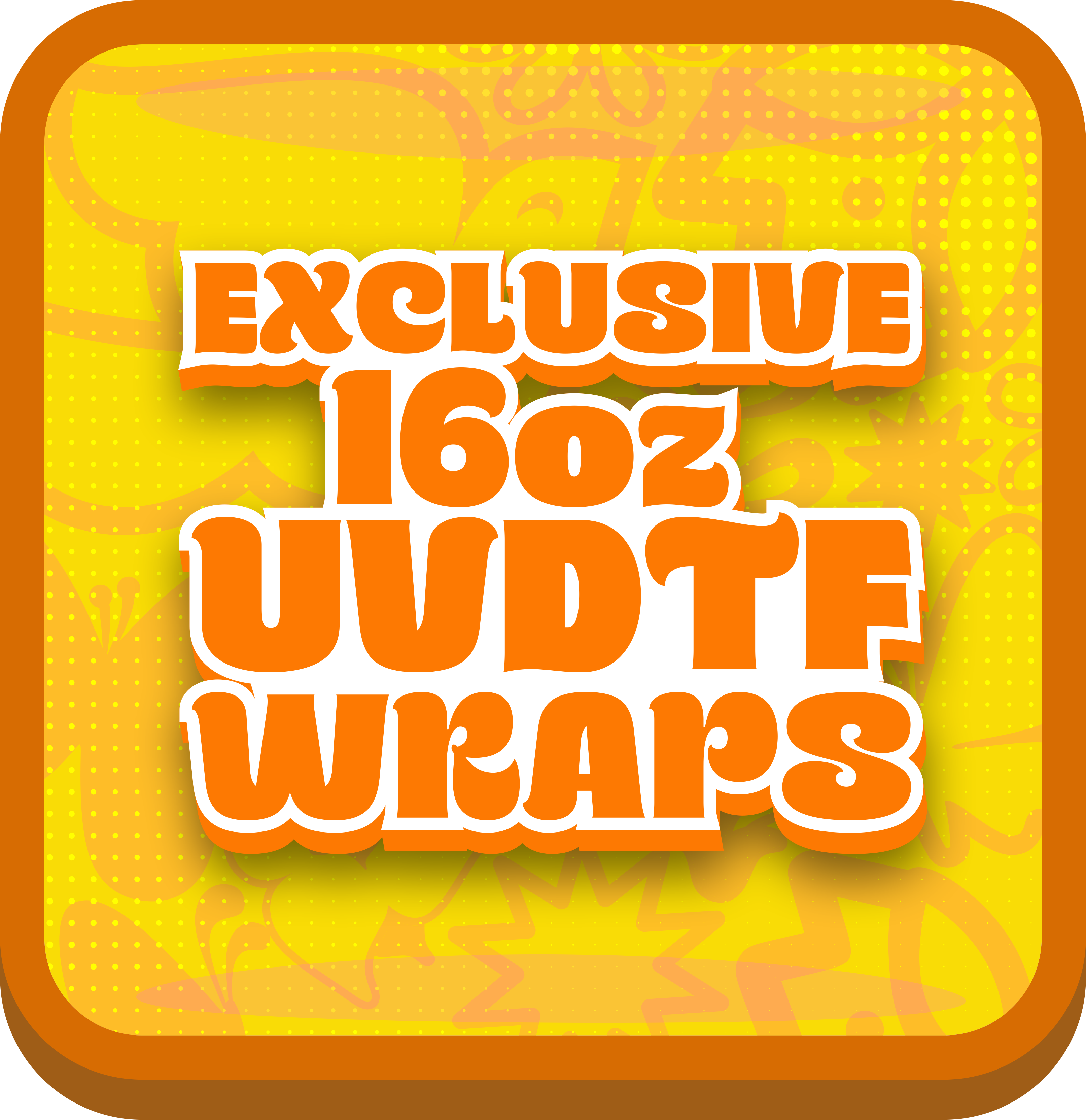EXCLUSIVE 16oz UVDTF WRAPS – VibrantVividTransfers