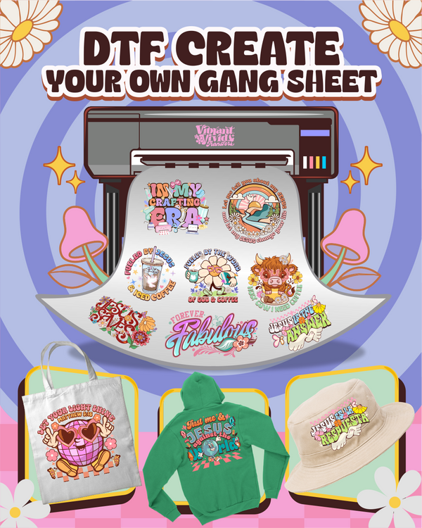 DTF-CREATE YOUR OWN GANG – VibrantVividTransfers